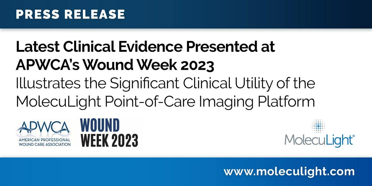 Latest Clinical Evidence Presented at APWCA's Wound Week™ 2023 ...
