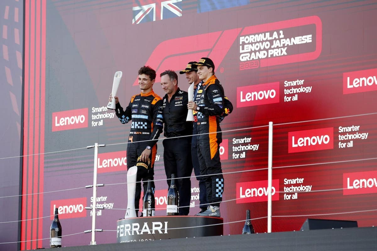 McLaren F1 Team Continues Impressive Podium Streak with Lando Norris ...