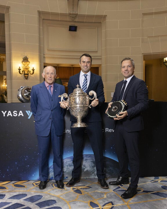 YASA Wins the Coveted Royal Automobile Club Dewar Trophy for ...