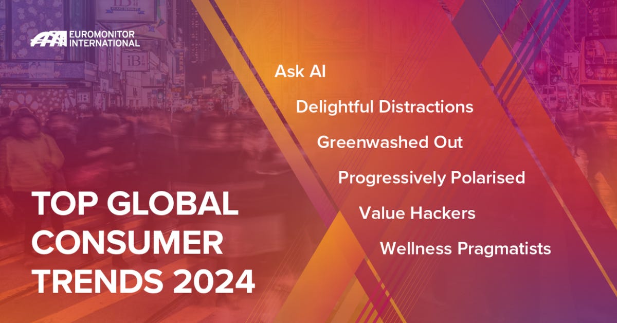 Euromonitor International Unveils Top Global Consumer Trends for 2024