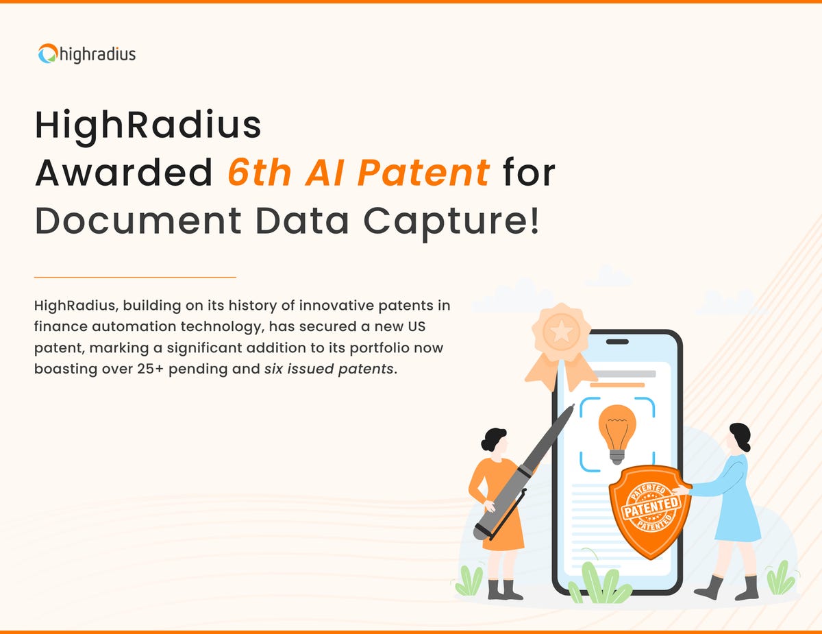 HighRadius Autonomous Finance Software Awarded 6th AI Patent - For ...