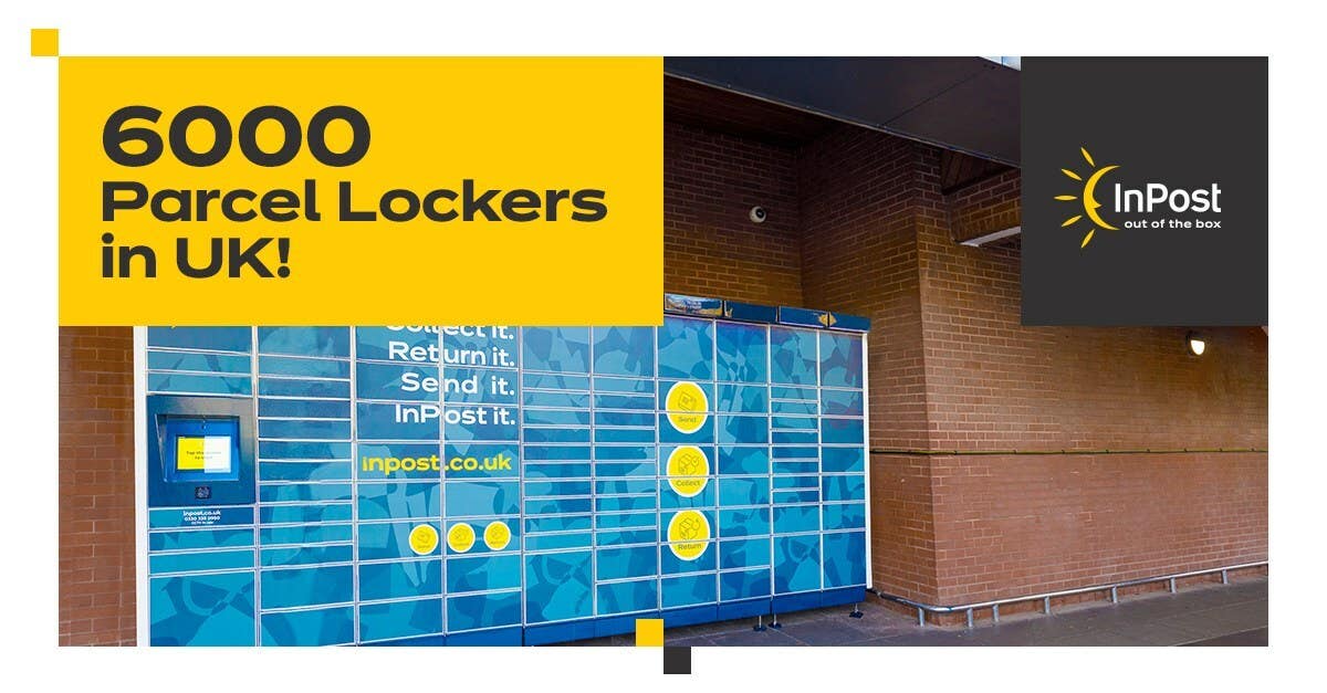 INPOST HITS 6,000 LOCKER MARK IN THE UK AS IT ASSERTS ITS POSITION AS ...