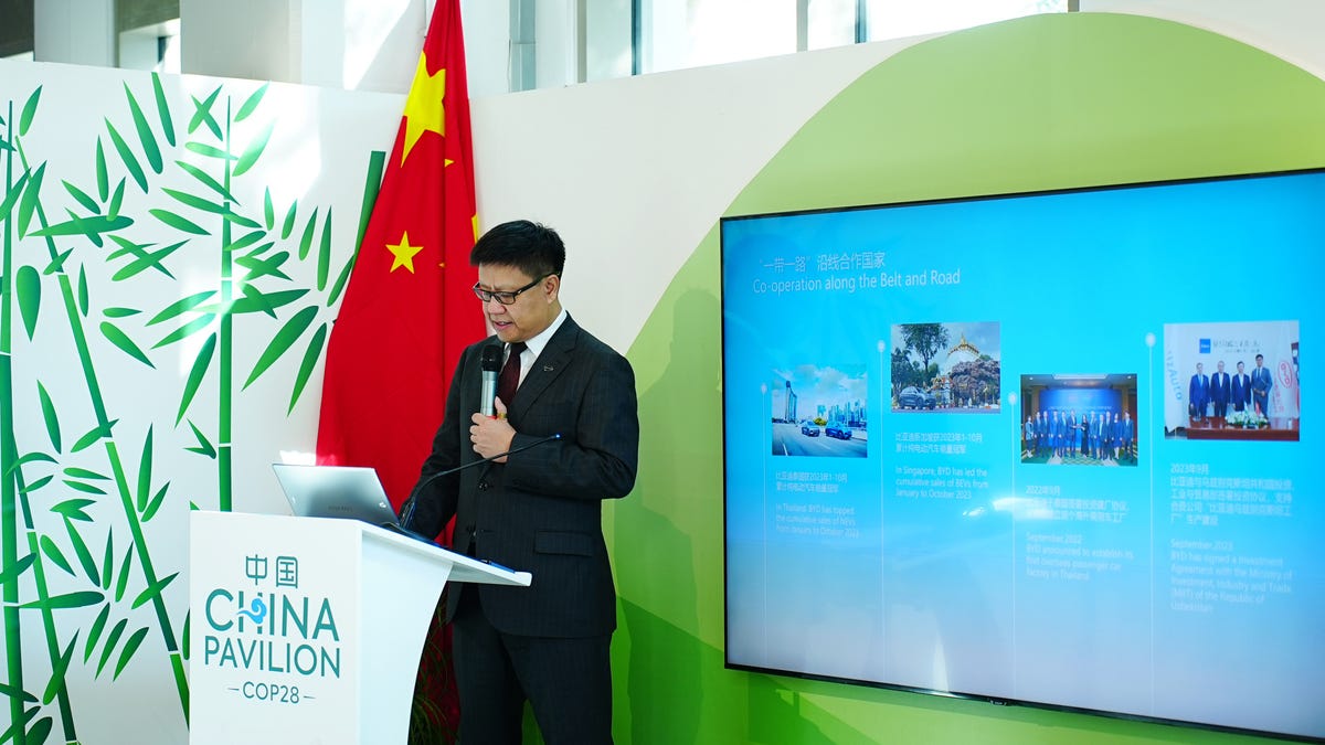 BYD Highlights Leadership in Sustainable Solutions at COP28