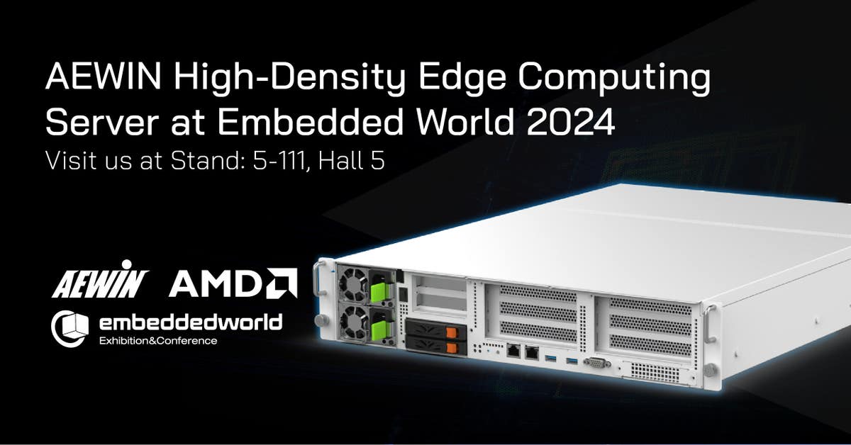 AMD Showcases AEWIN High-Density Edge Computing Server at Embedded ...