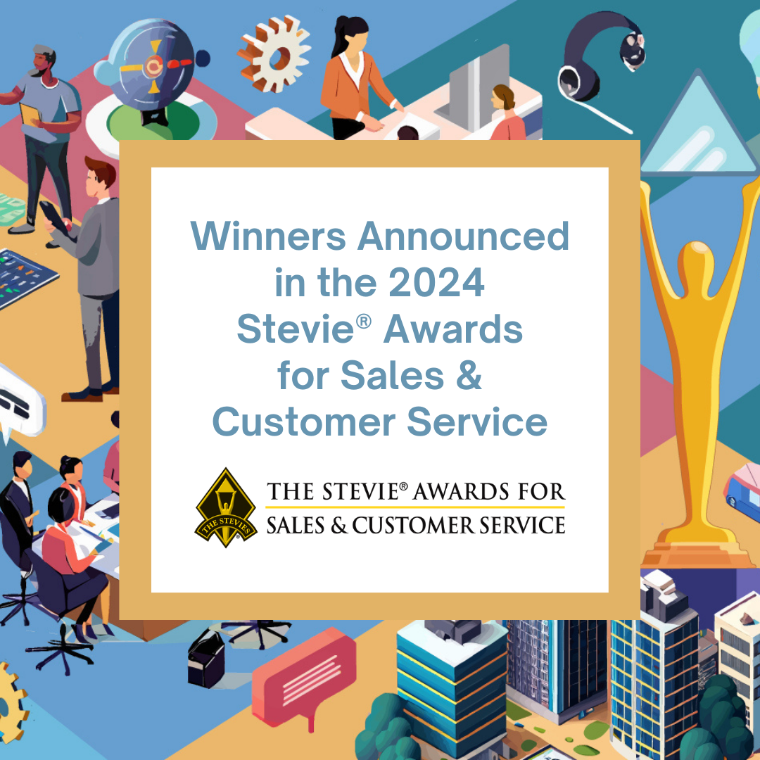 Stevie® Awards Announce Winners in 18th Annual Stevie® Awards for Sales ...