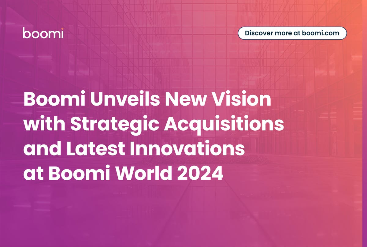 Boomi Unveils New Vision with Strategic Acquisitions and Latest ...