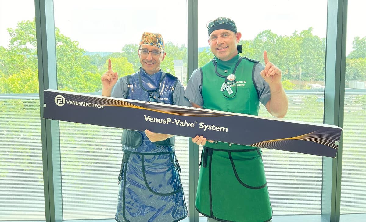 Venus Medtech VenusP-Valve Completed First Implantation in IDE Pivotal ...