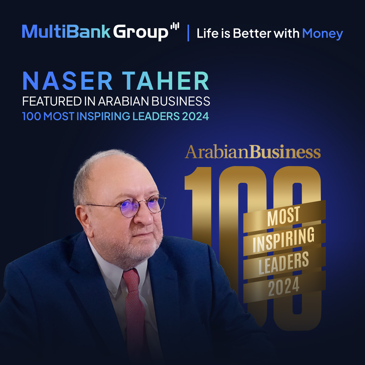 Naser Taher, Founder and Chairman of MultiBank Group, has been honored ...