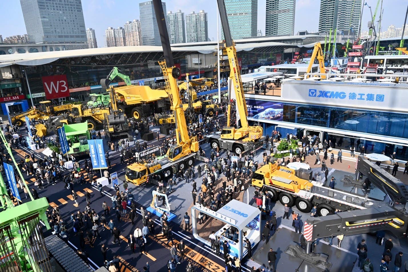 Smart XCMG Empower Solid Future at bauma CHINA 2024
