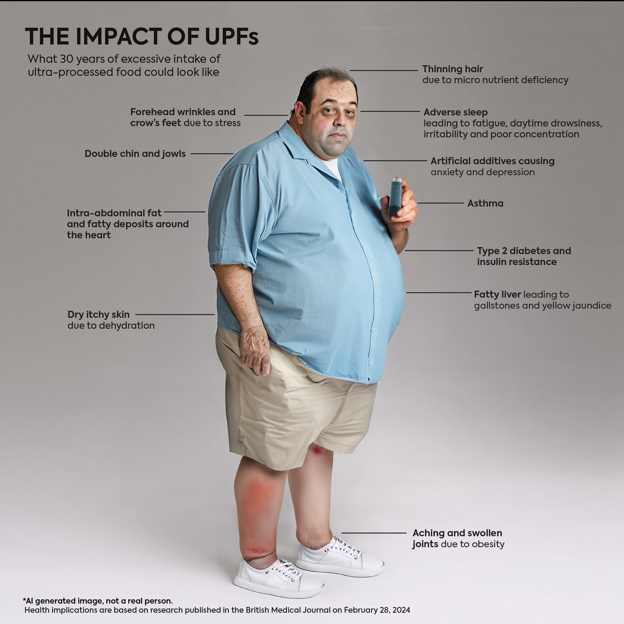 Meet ‘Michael’, the visual representation of excessive ultra-processed ...