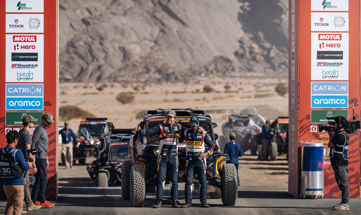 Can-Am Charges to 2nd Place Overall in First Dakar Rally Outing with ...