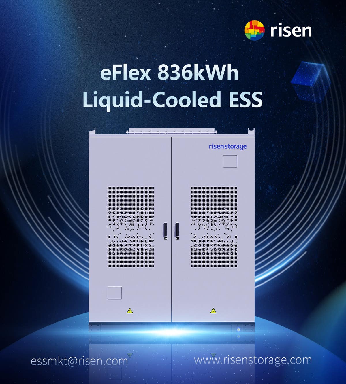 Risen Storage to Showcase New Flexible Energy Storage System "eFlex" at ...