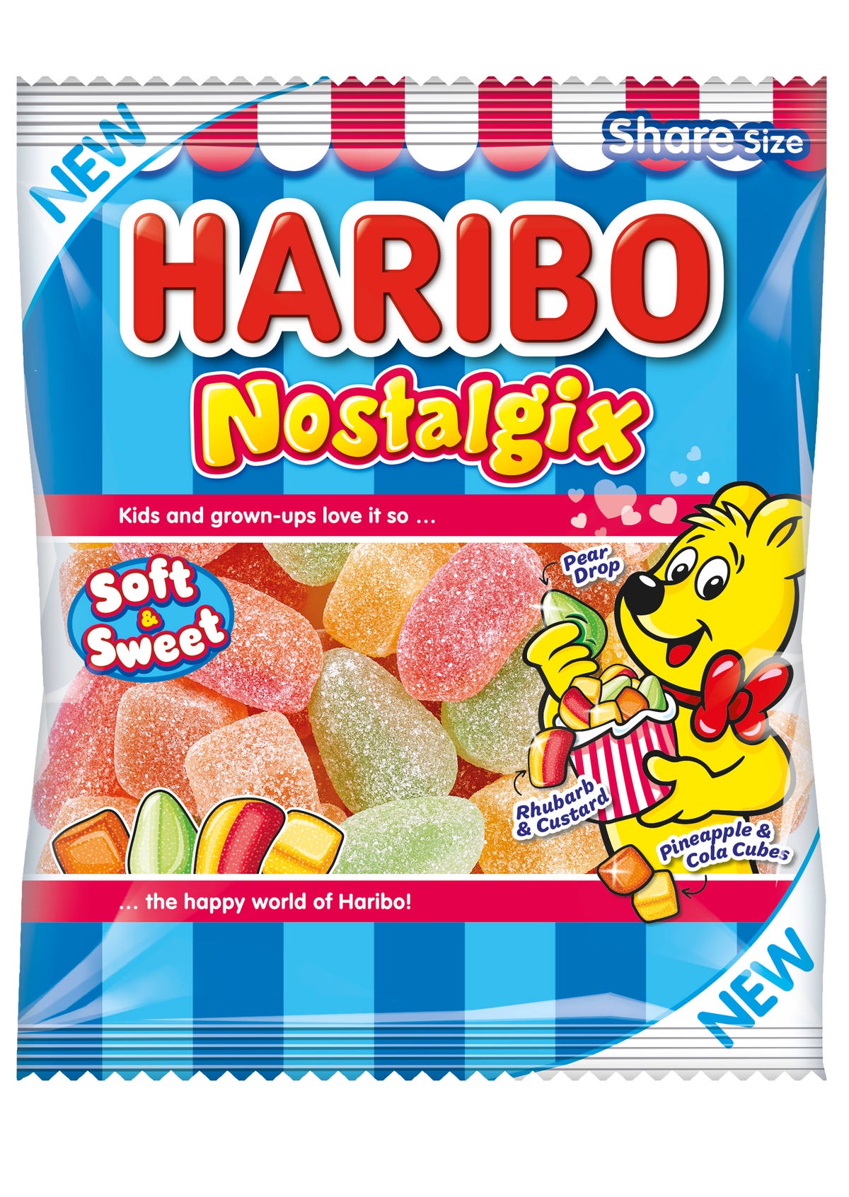 Tasty flavour flashbacks: HARIBO launches new Nostalgix Sweets