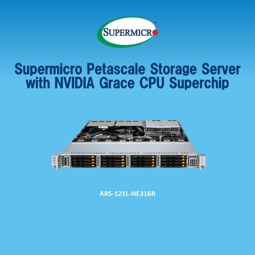 Supermicro Introduces a New Petascale All-Flash Storage Server Using ...