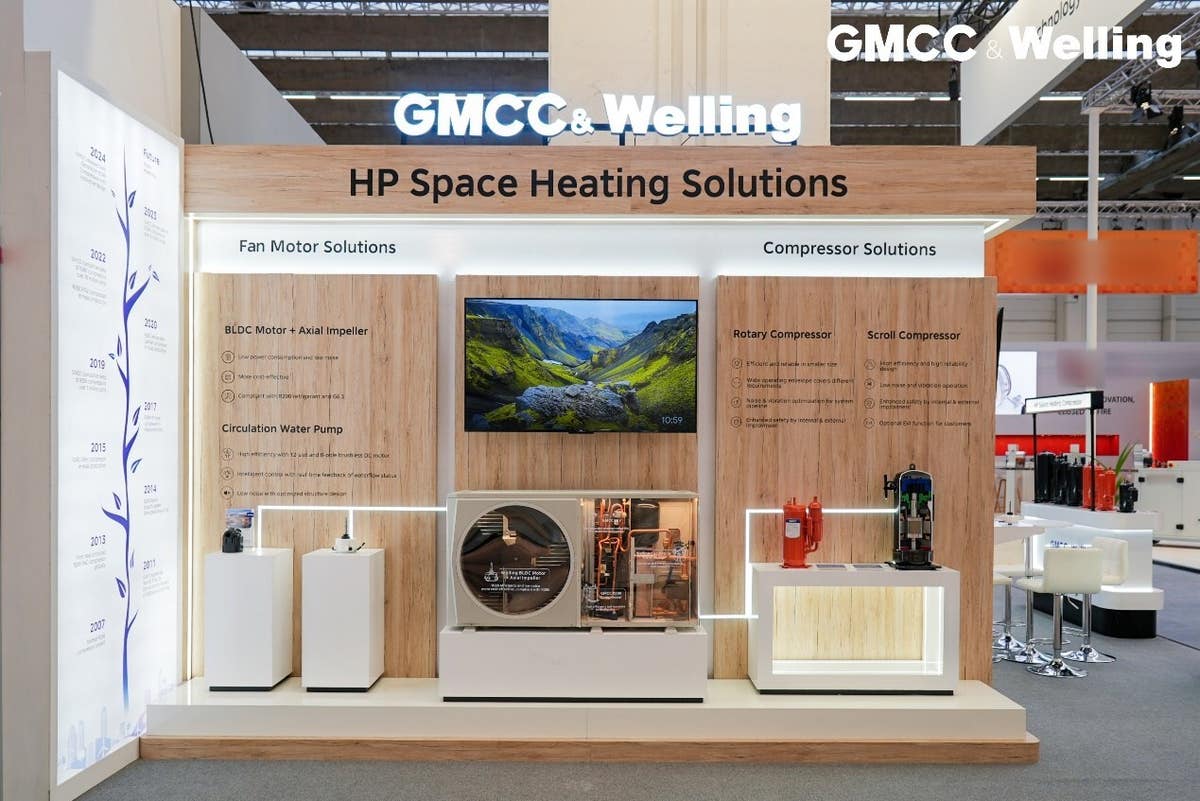 GMCC & Welling Showcase R290 Series at ISH 2025 Germany