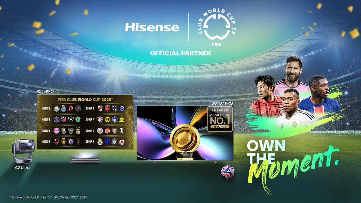 Hisense Highlights Flagship Display Products During FIFA Club World Cup ...