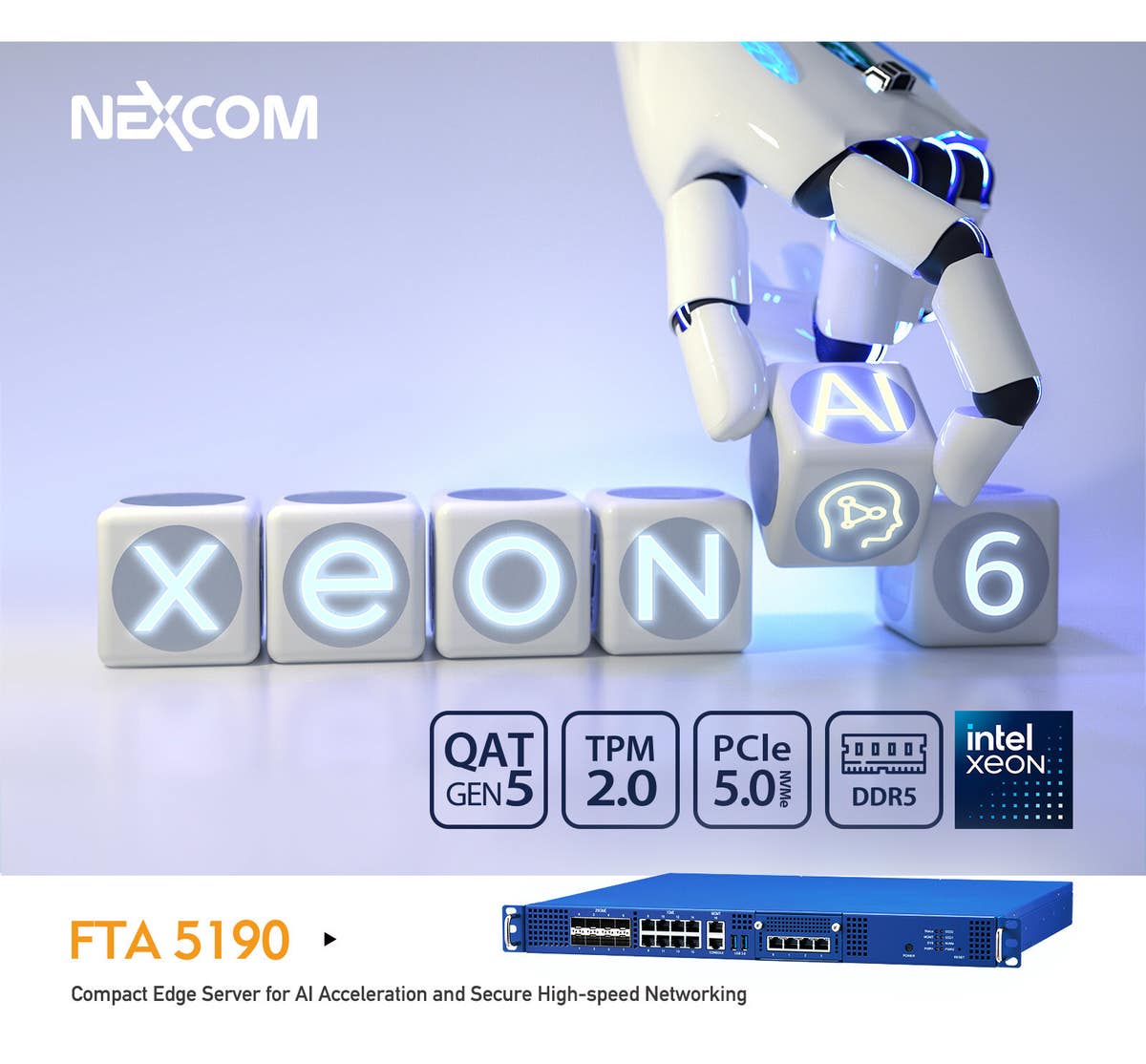Scale Smarter Edge Deployments with NEXCOM FTA 5190 & Xeon 6 AI Inside