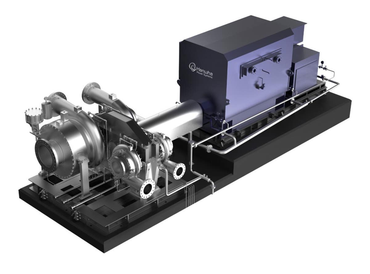 Hanwha Power Systems, Supply of CO₂ MVR compressors to a combined cycle ...