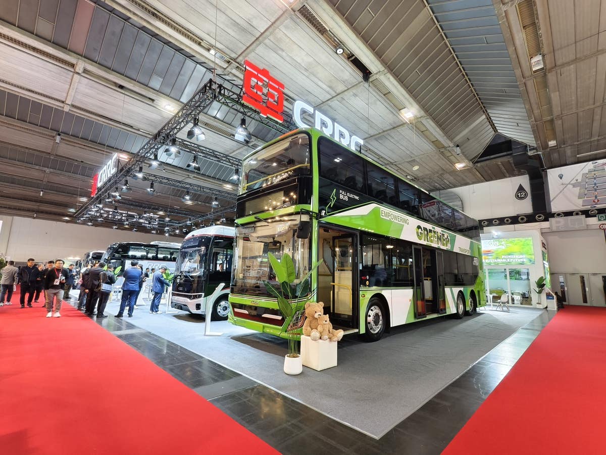 Bus World 2025: CRRC EV Debuts Two All-Electric Buses, Introduces ...