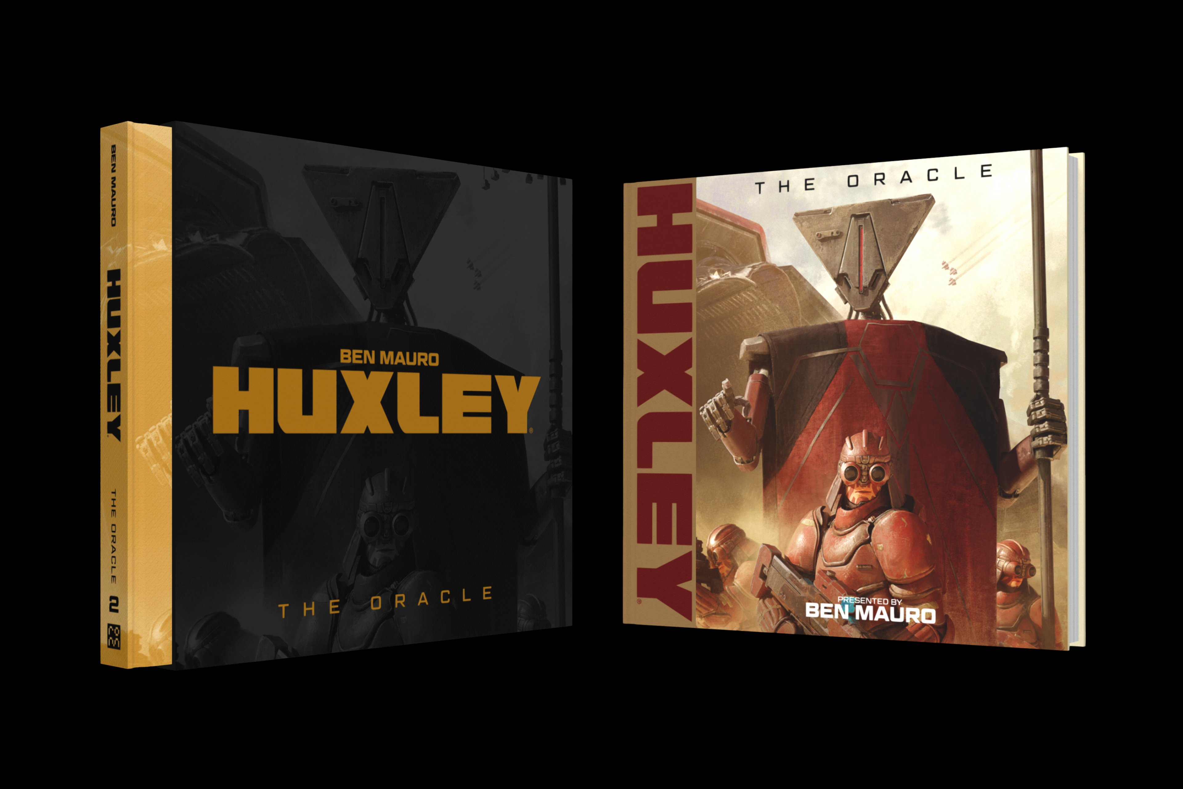 Ben Mauro Announces Early Deluxe Hardcover Release of HUXLEY: The ...